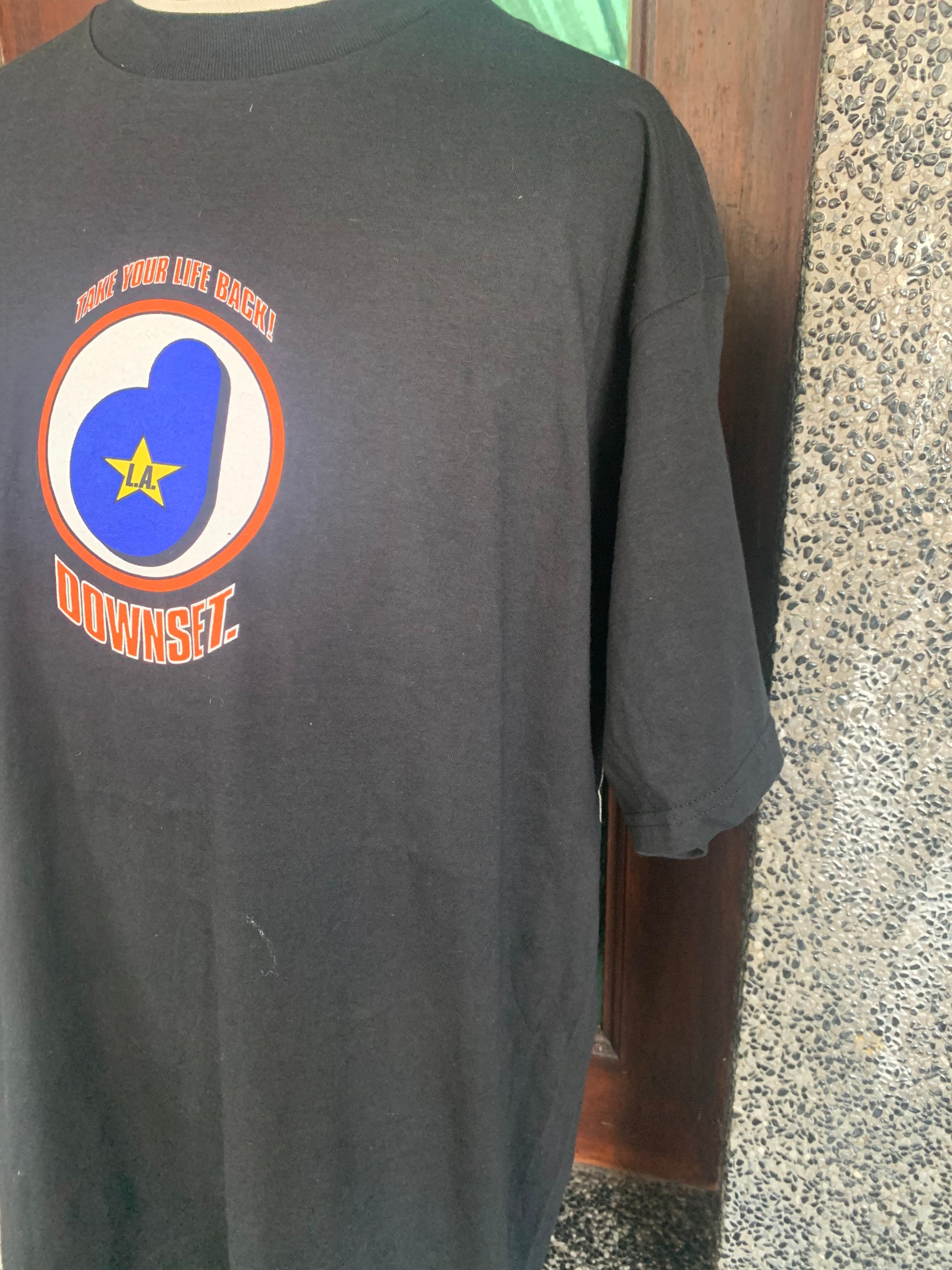 Vintage 90s Downset take Your Life Back Band T Shirt - Etsy