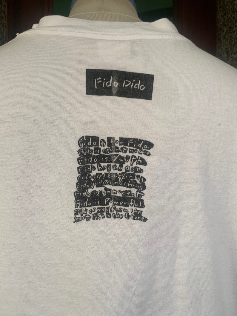 Vintage 90s Fido Dido T Shirt - Etsy