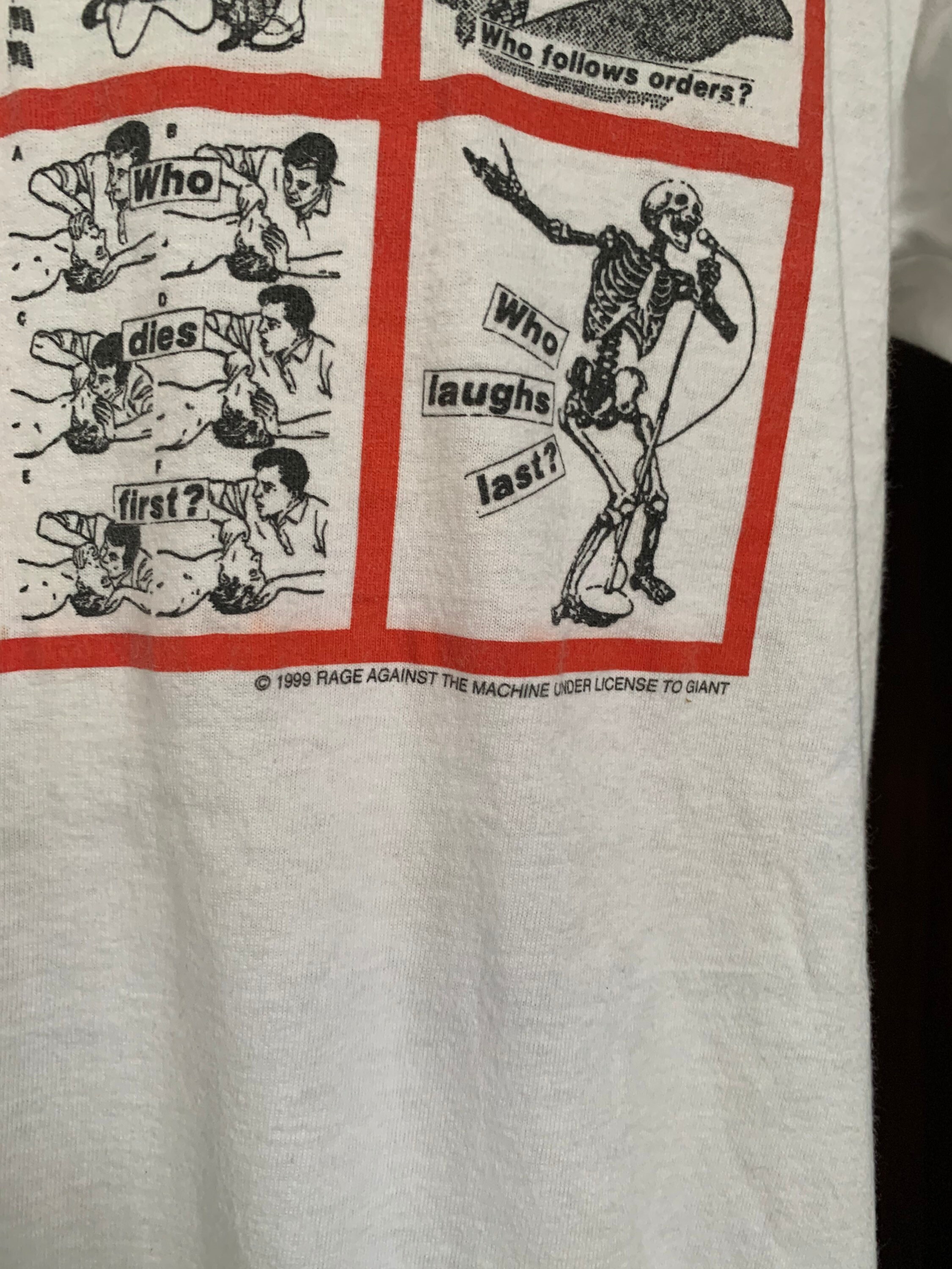 Vintage 90s RATM Rock Band T Shirt - Etsy