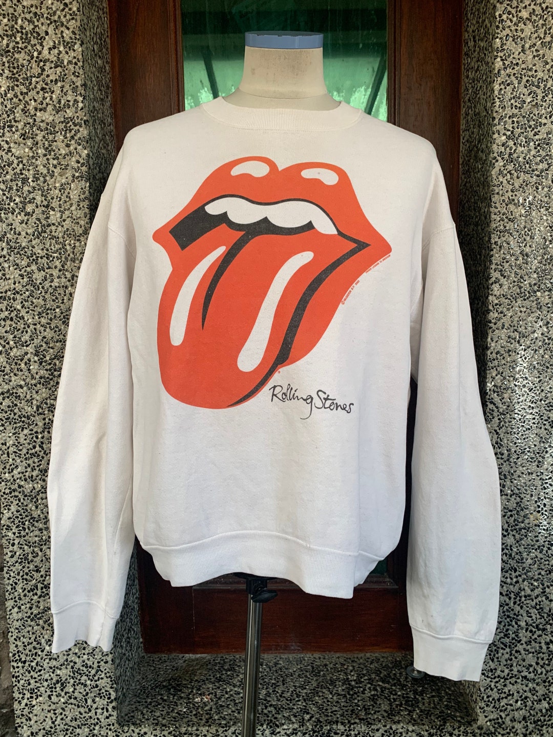 Vintage the Rolling Stones Rock Band Sweatshirt Pullover Jumper Sweater ...