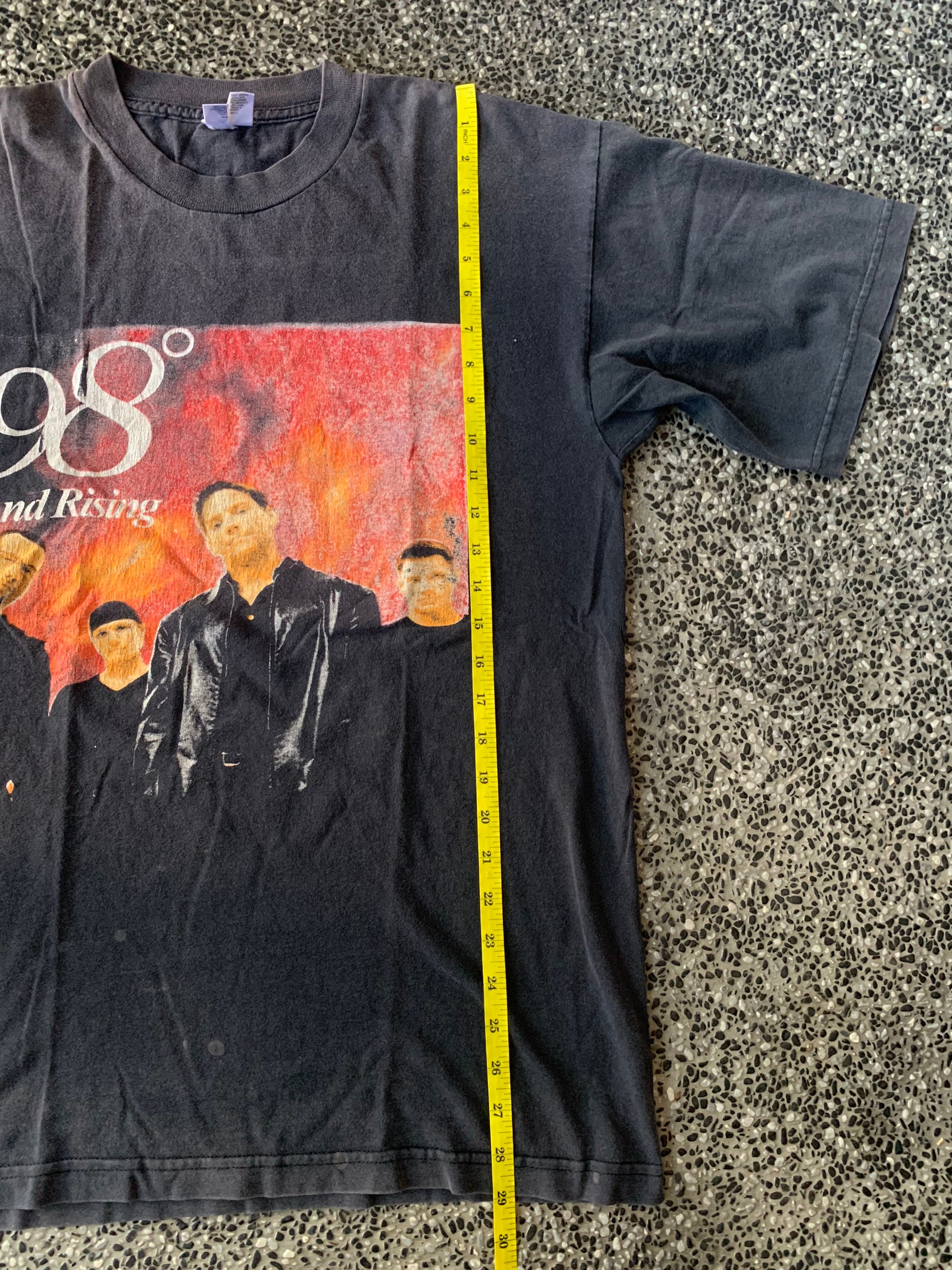 Vintage 98 Degrees and Rising Heat It up Tour T Shirt - Etsy