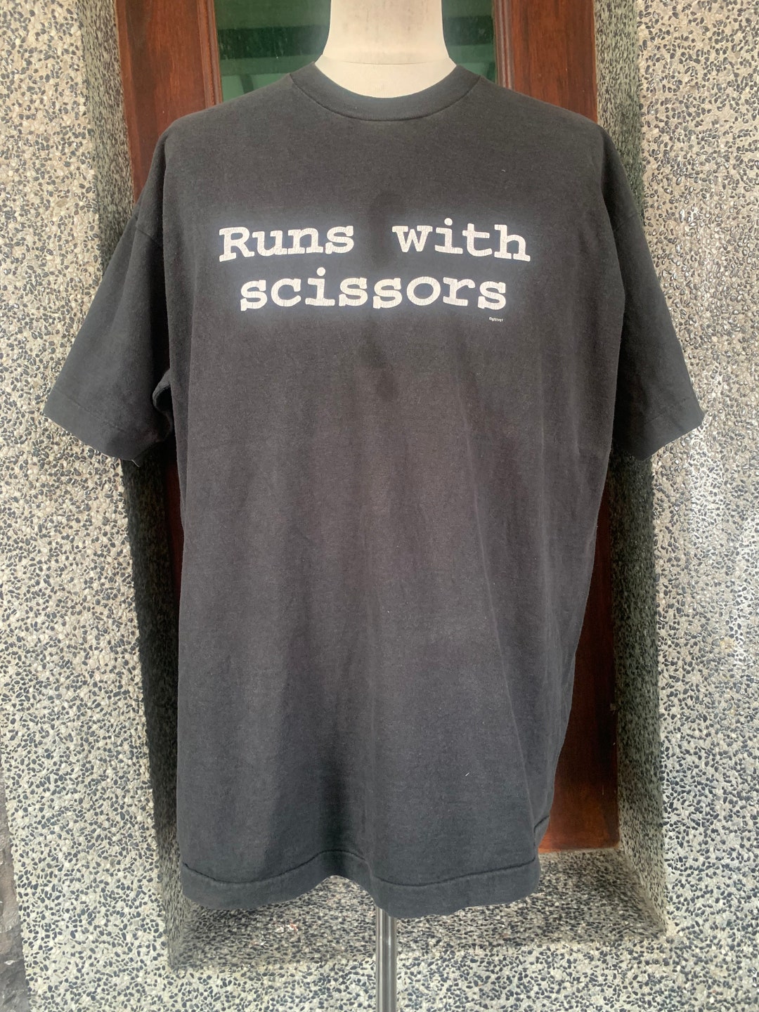 Vintage 90s Runs With Scissors T Shirt - Etsy