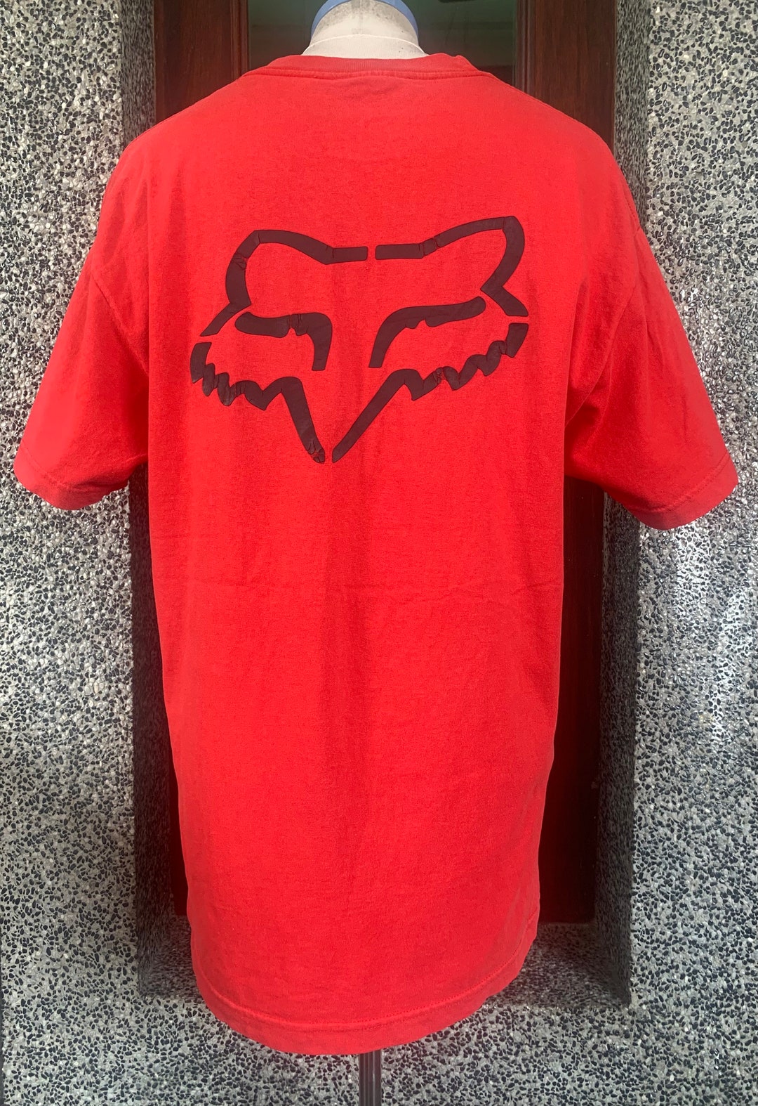 Vintage 90s Fox Racing T Shirt - Etsy