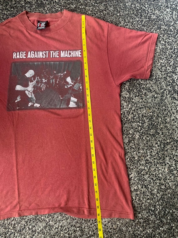 Vintage 1997 Rage Against The Machine Rock Band T Shi… - Gem