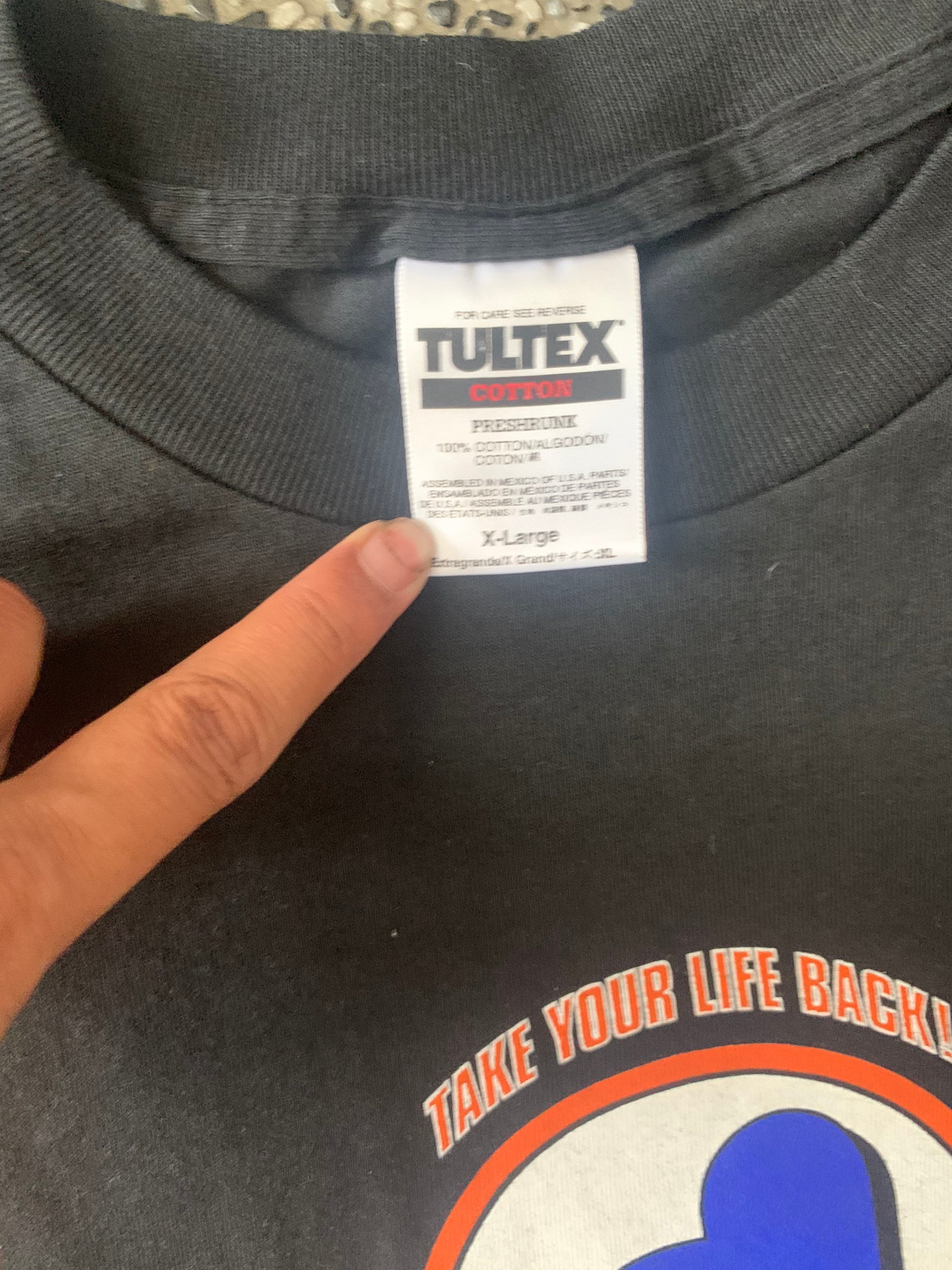 Vintage 90s Downset take Your Life Back Band T Shirt - Etsy