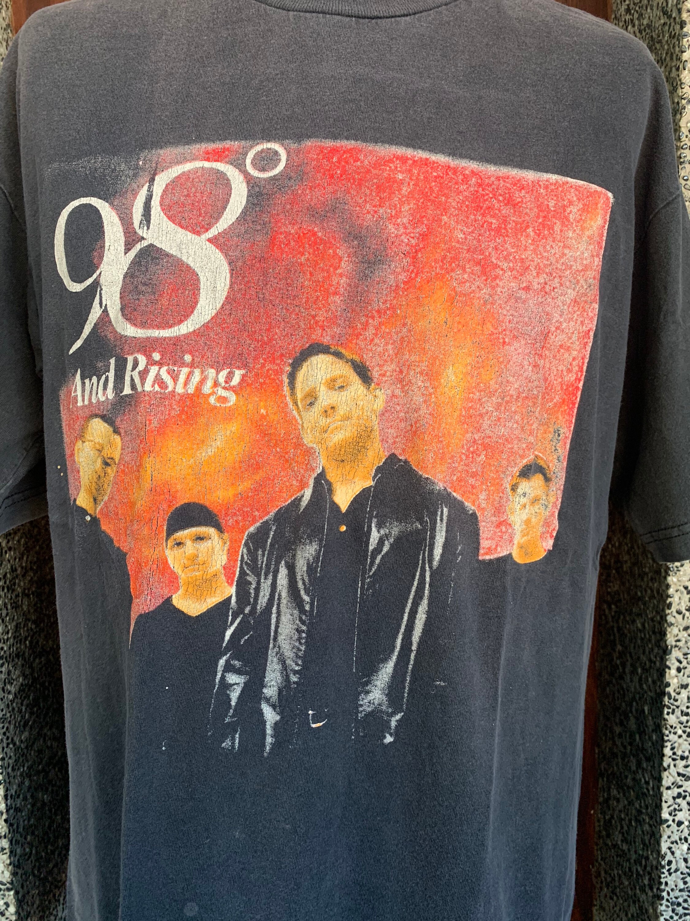 Vintage 98 Degrees and Rising Heat It up Tour T Shirt - Etsy
