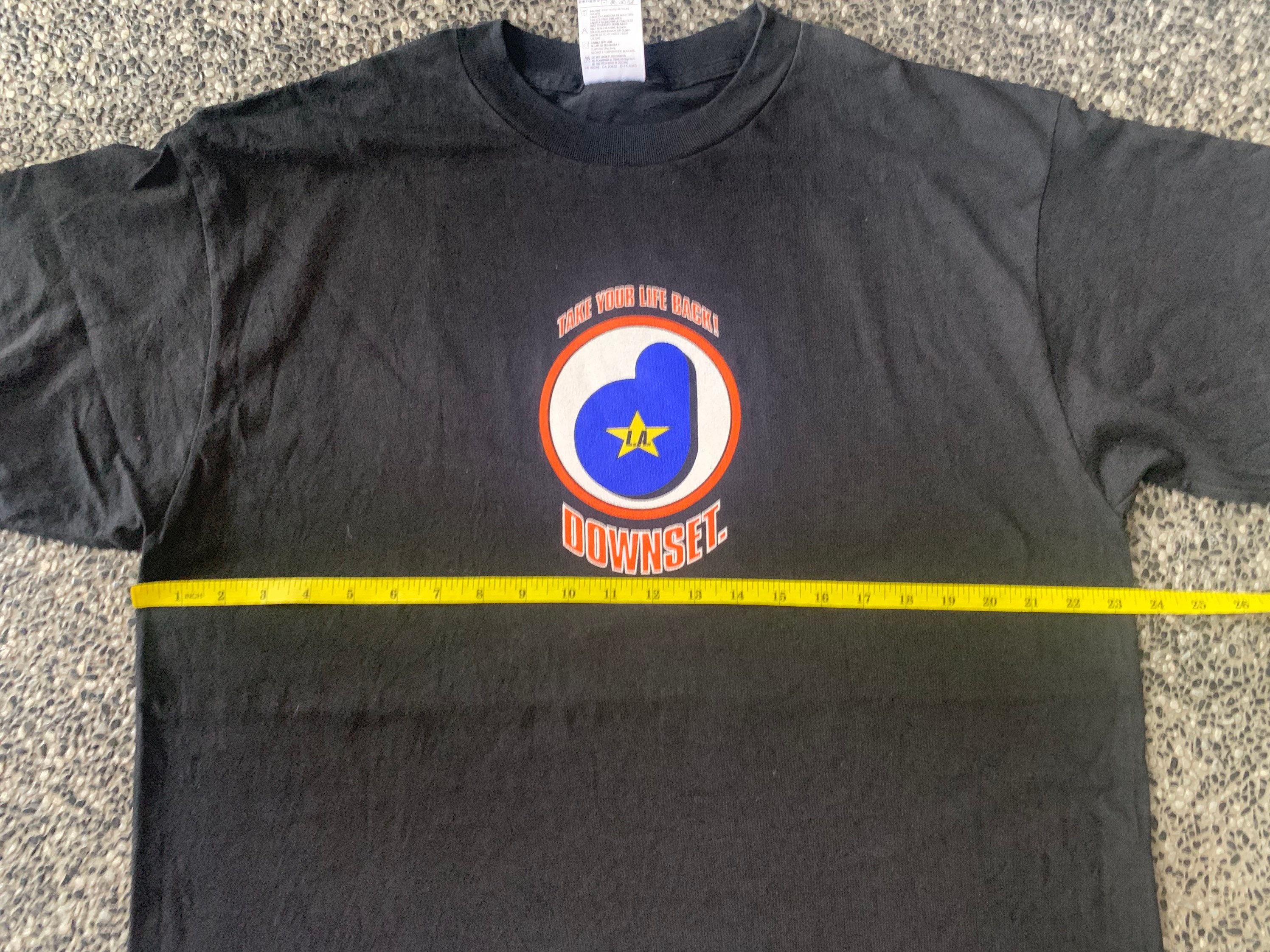 Vintage 90s Downset take Your Life Back Band T Shirt - Etsy