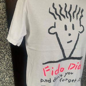 Vintage 90s Fido Dido T Shirt - Etsy