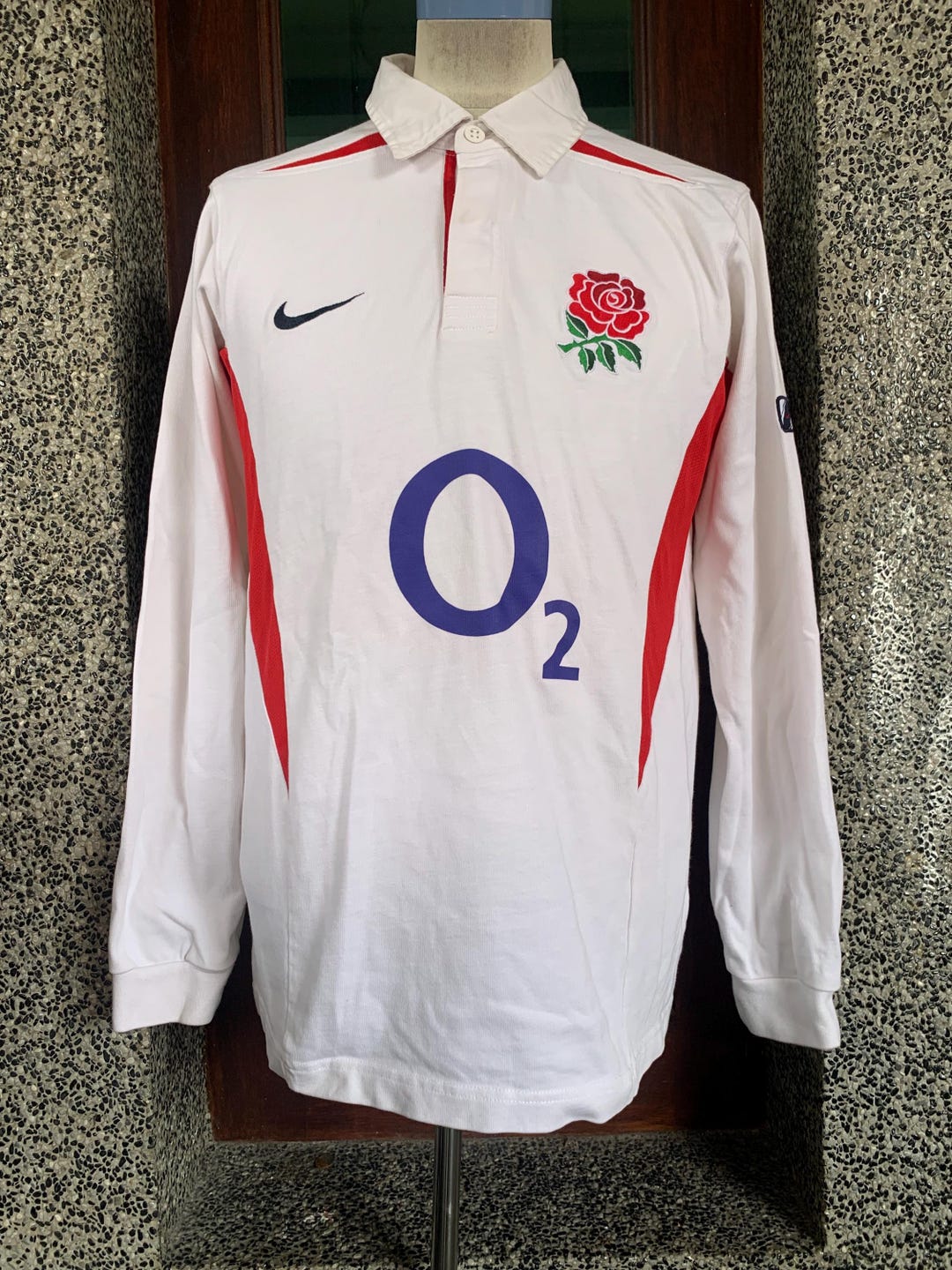 Vintage England Rugby Long Sleeve Shirt Jersey - Etsy