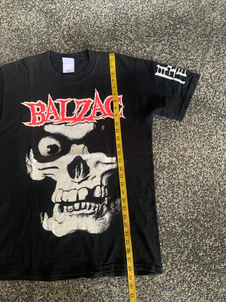 Vintage BALZAC Punk Rock Band T Shirt - Etsy