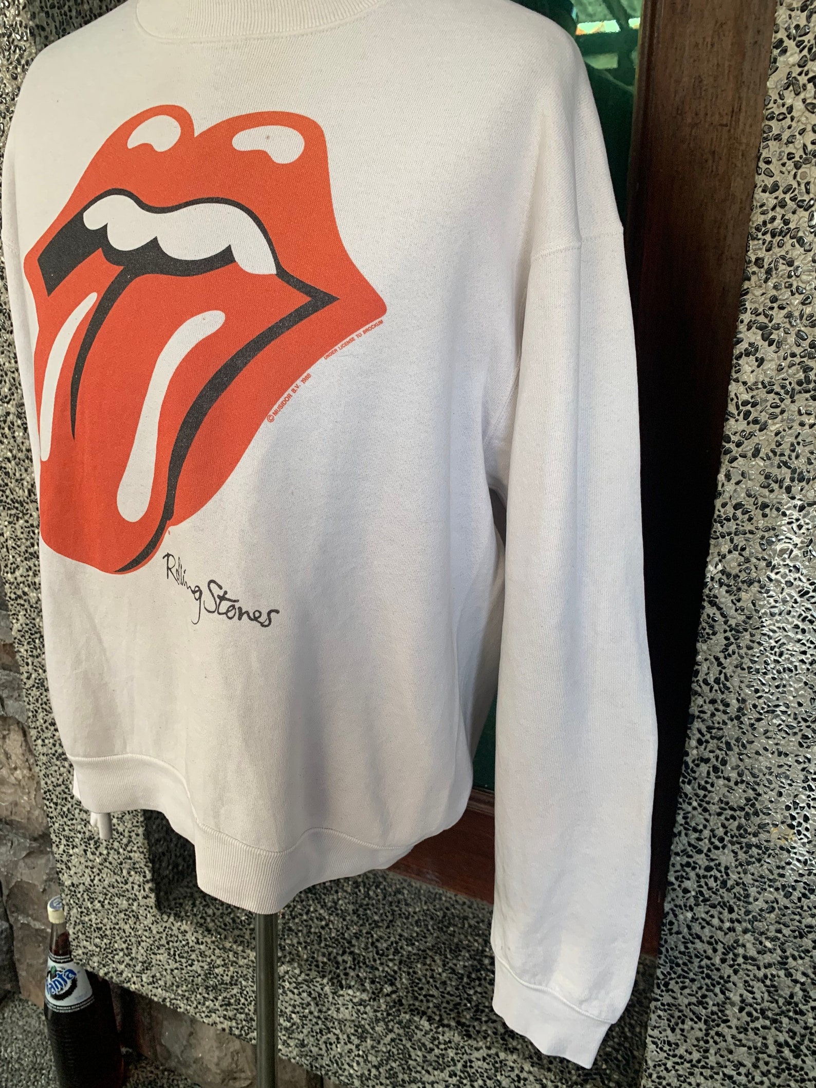 Vintage the Rolling Stones Rock Band Sweatshirt Pullover Jumper Sweater ...