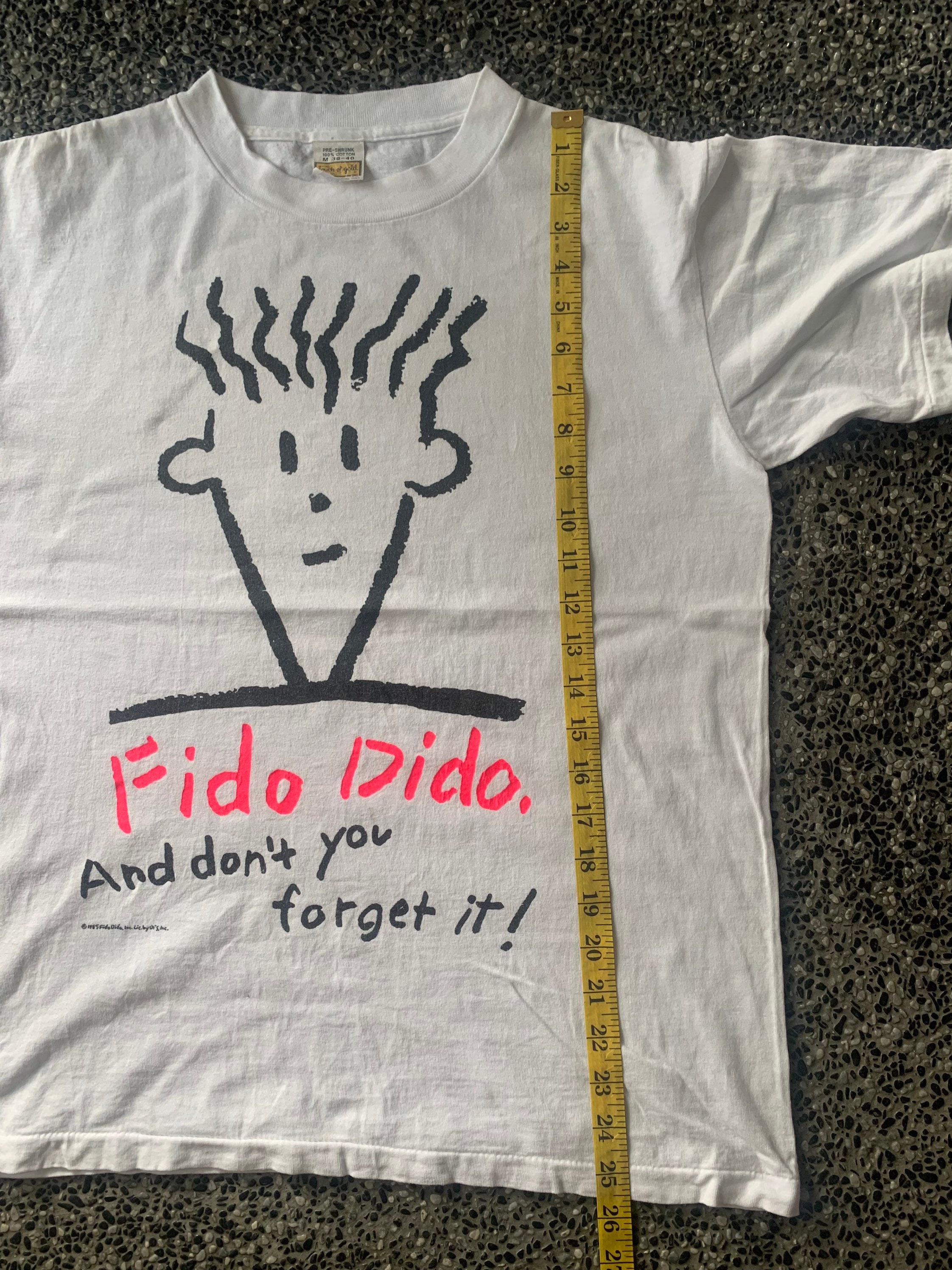 Vintage 90s Fido Dido T Shirt - Etsy