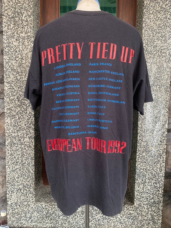 Vintage 1992 Guns N Roses European Tour Band T Shirt - Gem Vintage 1992 Guns N Roses European Tour Band T Shirt - Gem