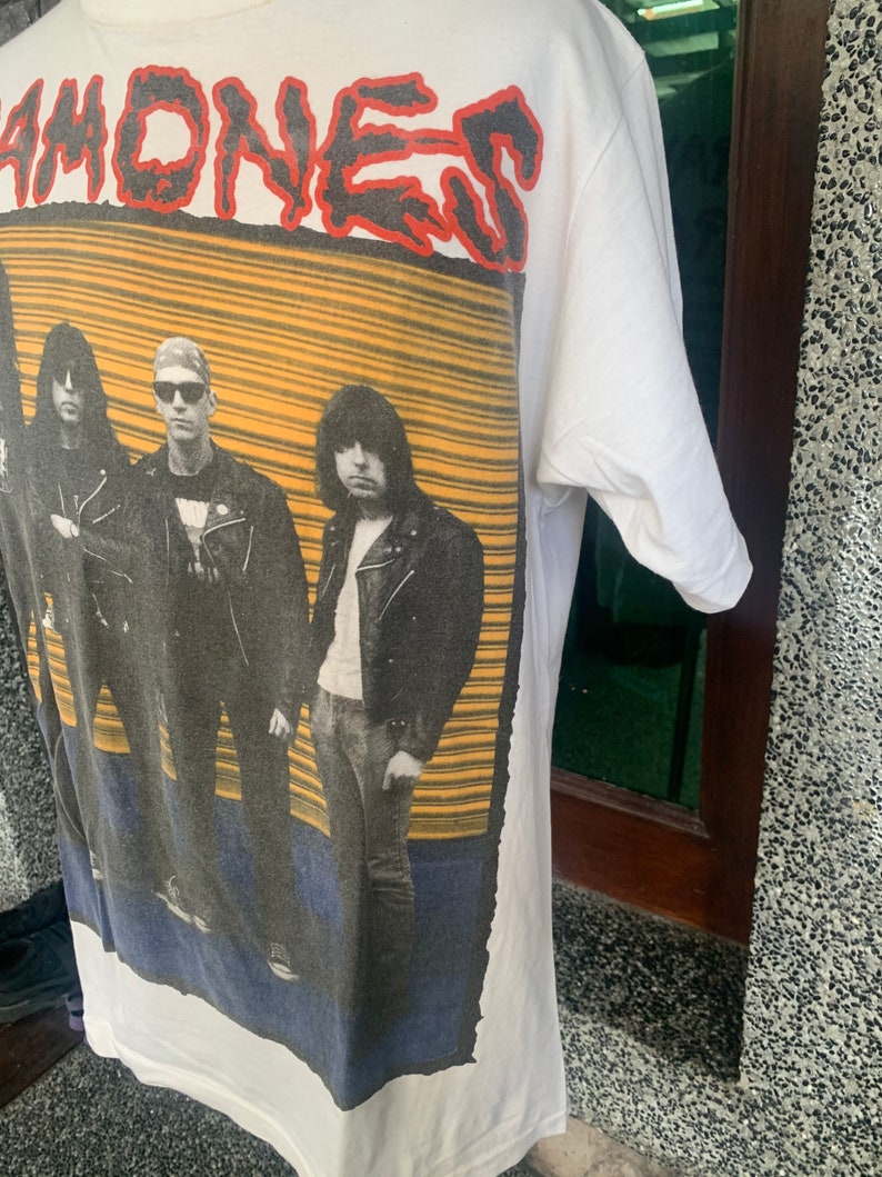 Vintage 80s Ramones Brain Drain Tour Rock Band T Shirt - Etsy