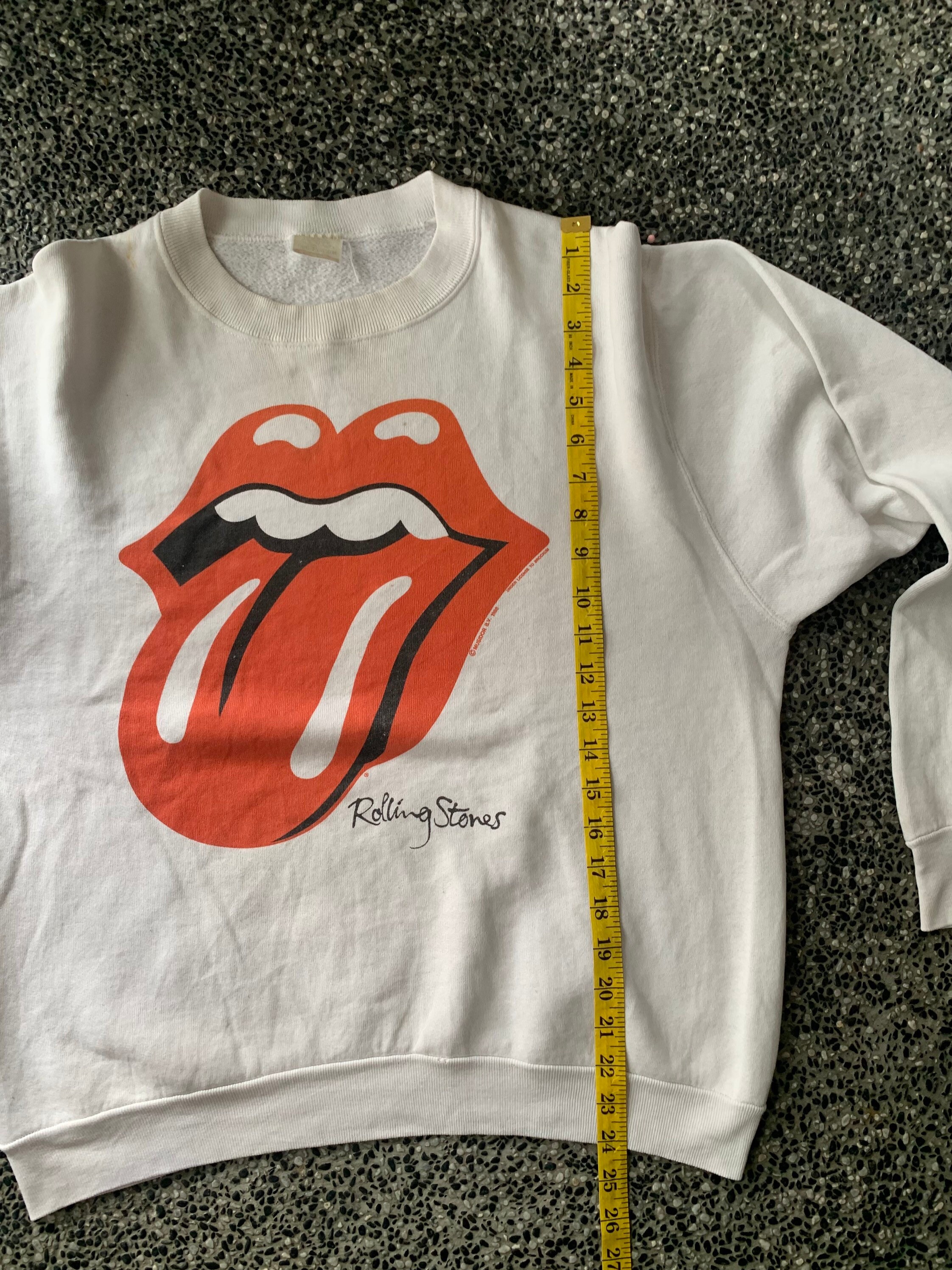 Vintage the Rolling Stones Rock Band Sweatshirt Pullover Jumper Sweater ...