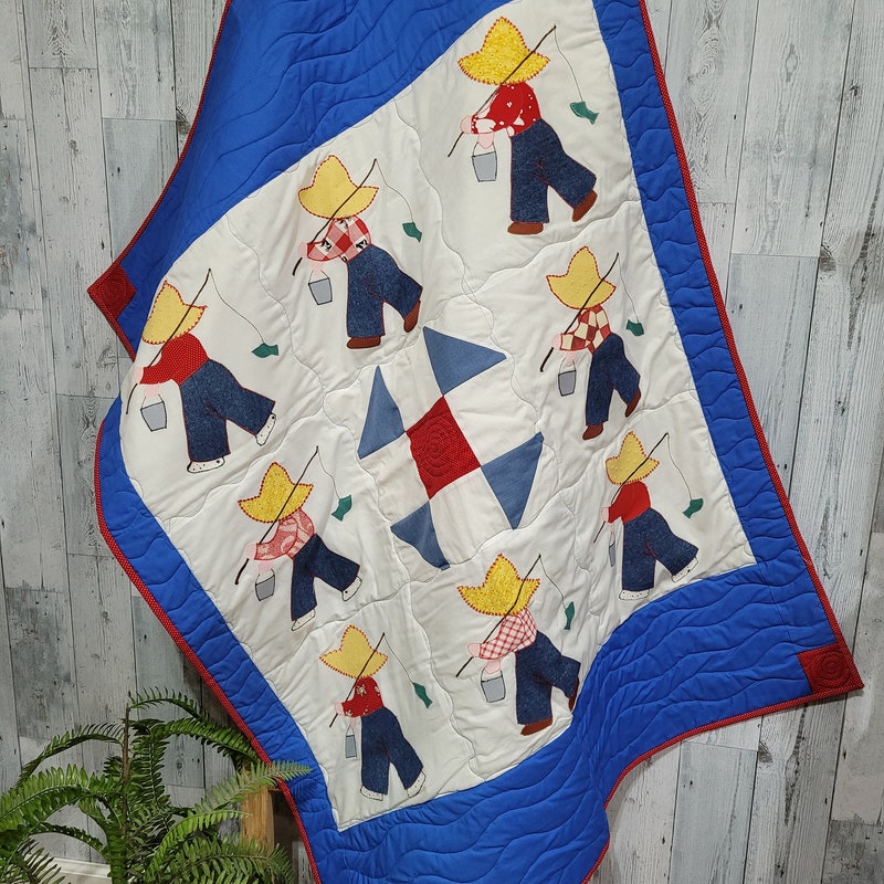Fishing Quilt - Etsy