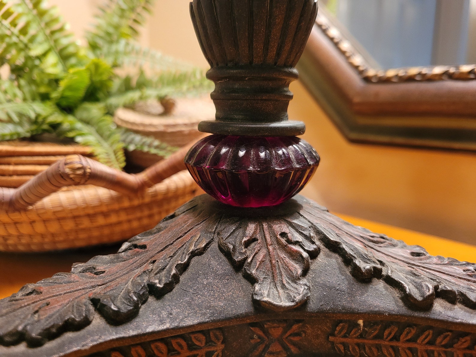 Vintage Embossed Lamp - Etsy