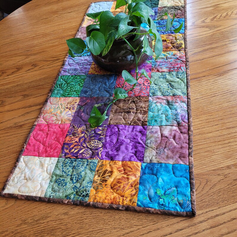 Batik Table Runner - Etsy