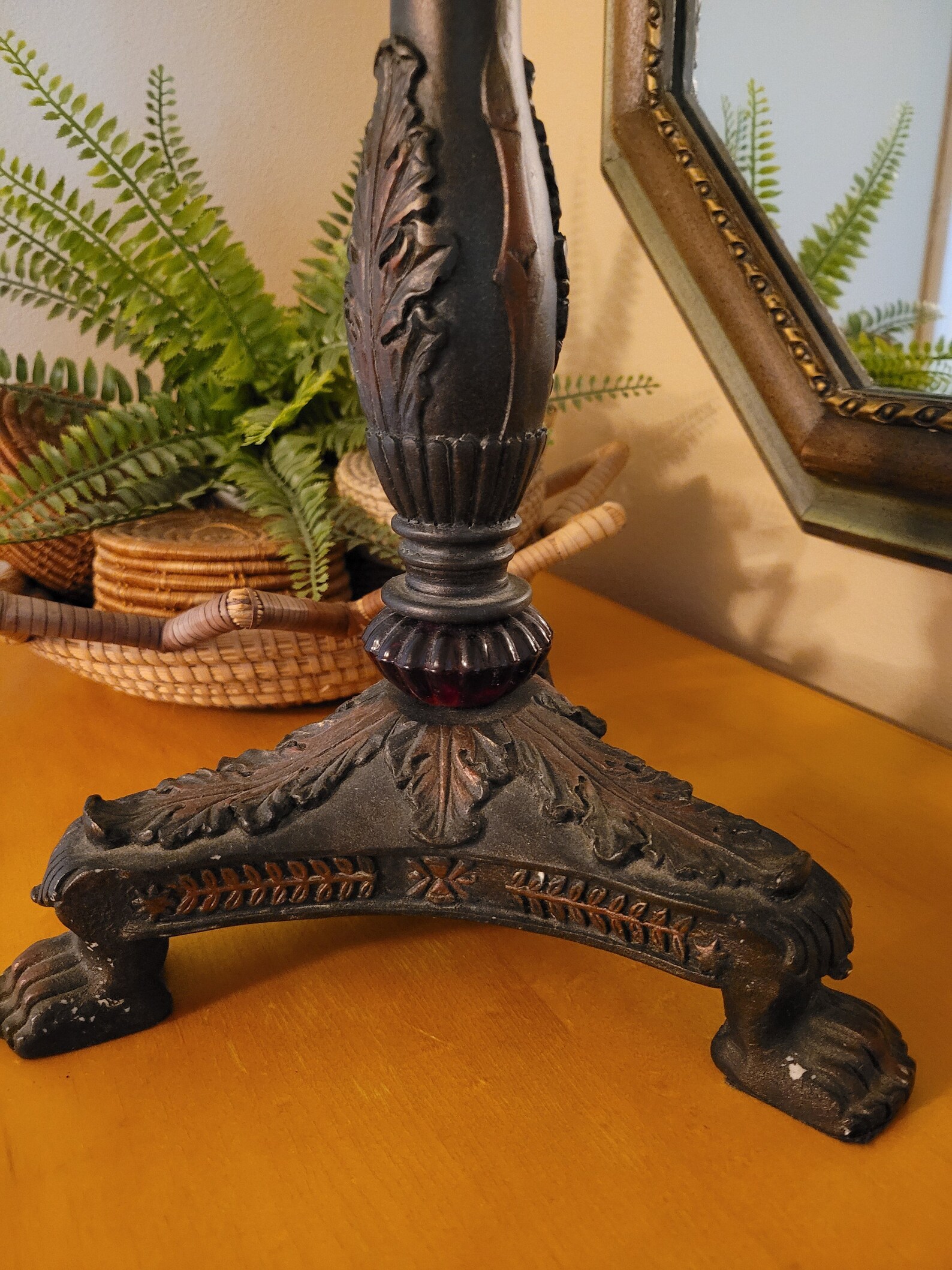 Vintage Embossed Lamp - Etsy