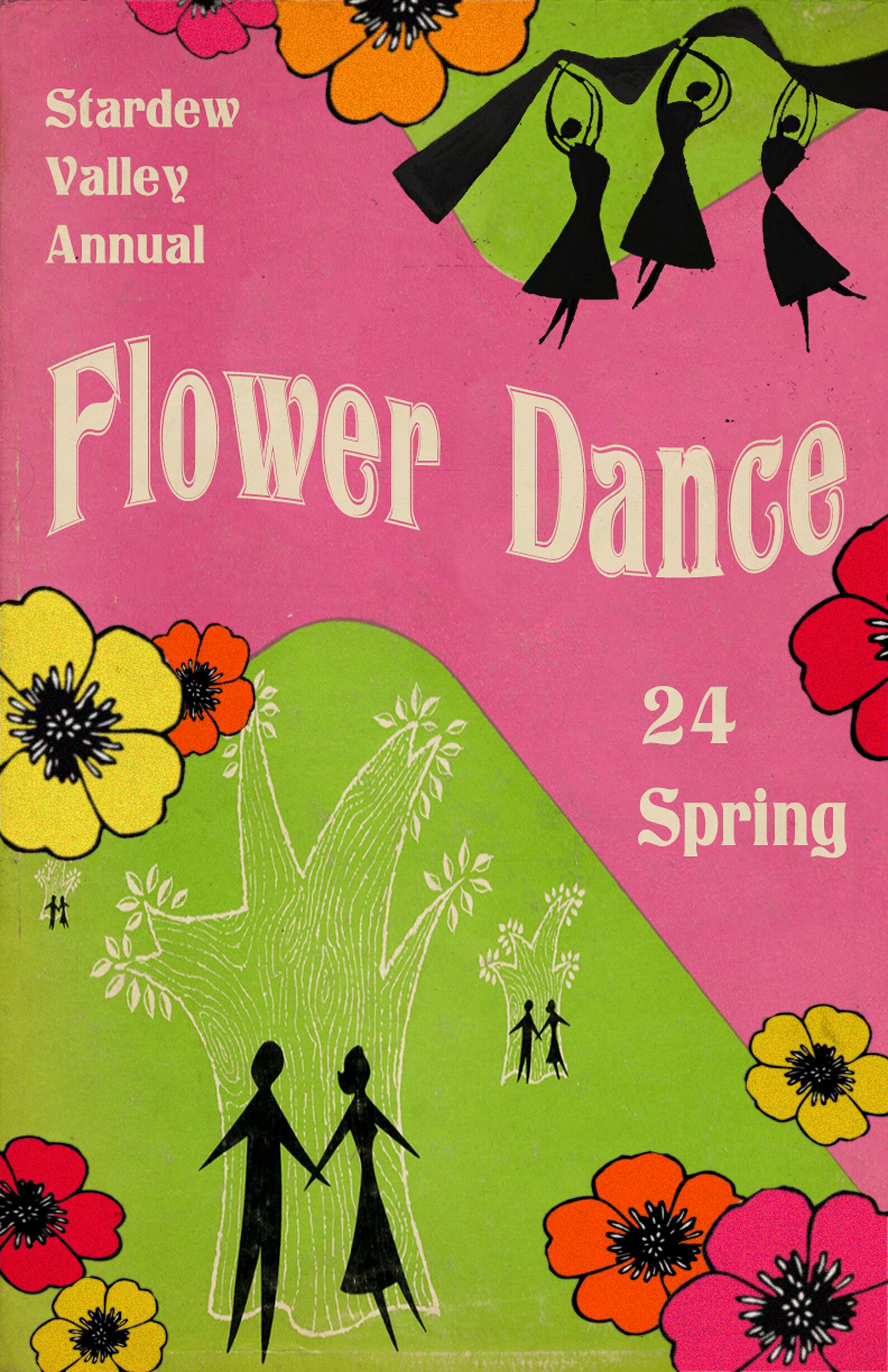 Stardew Valley Flower Dance Poster - Etsy
