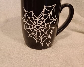 Spider Web Cup - Etsy