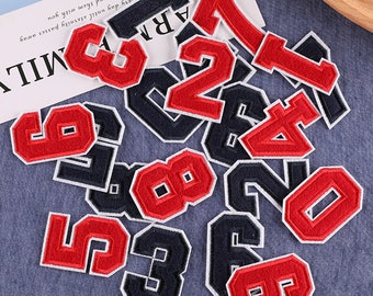 Number Patches for Jackets - Etsy