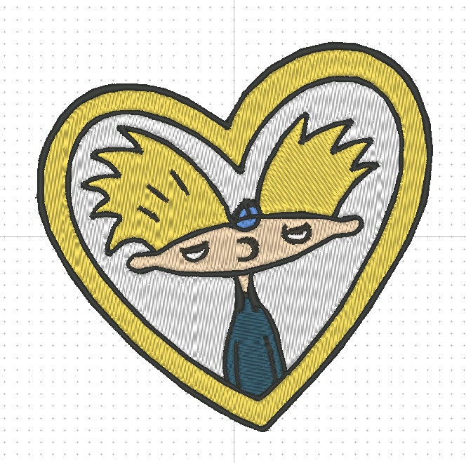 Helga's Locket Arnold Embroidery Design File 4x4 & 5x7 PES - Etsy