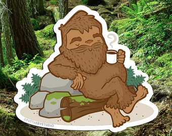 Bigfoot/sasquatch 4 Sticker - Etsy