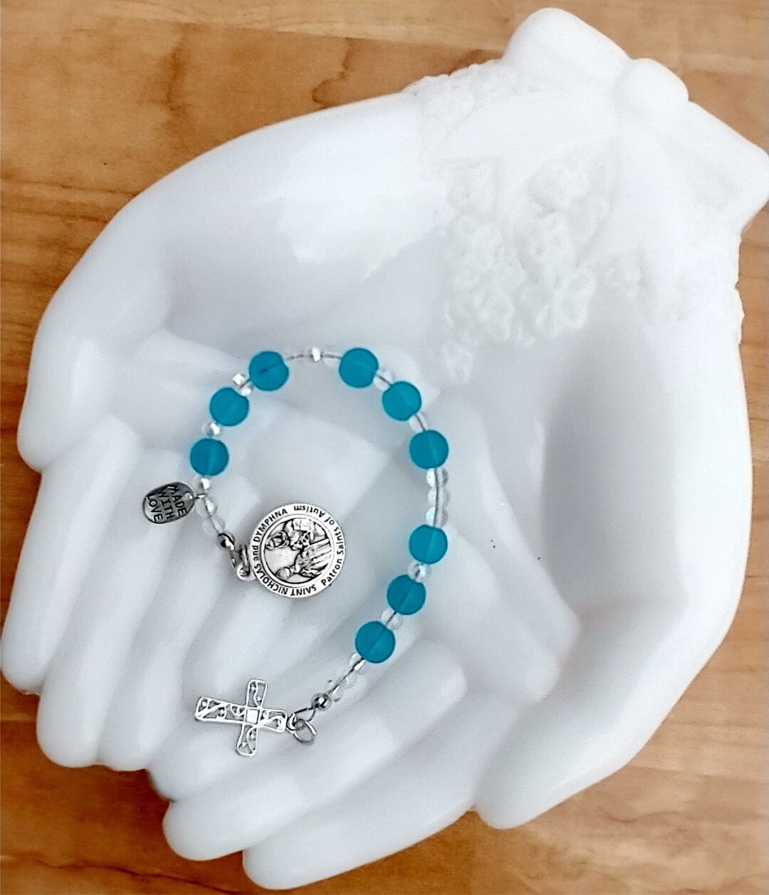 Autism Awareness | Prayer Chaplet for Autism | Catholic Beaded Prayer ...