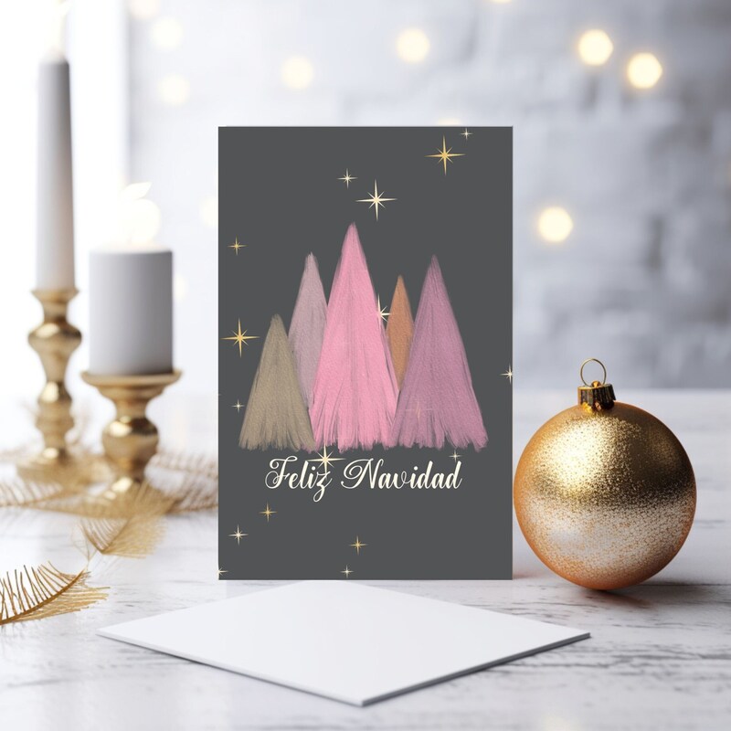 Spanish Xmas Card - Etsy
