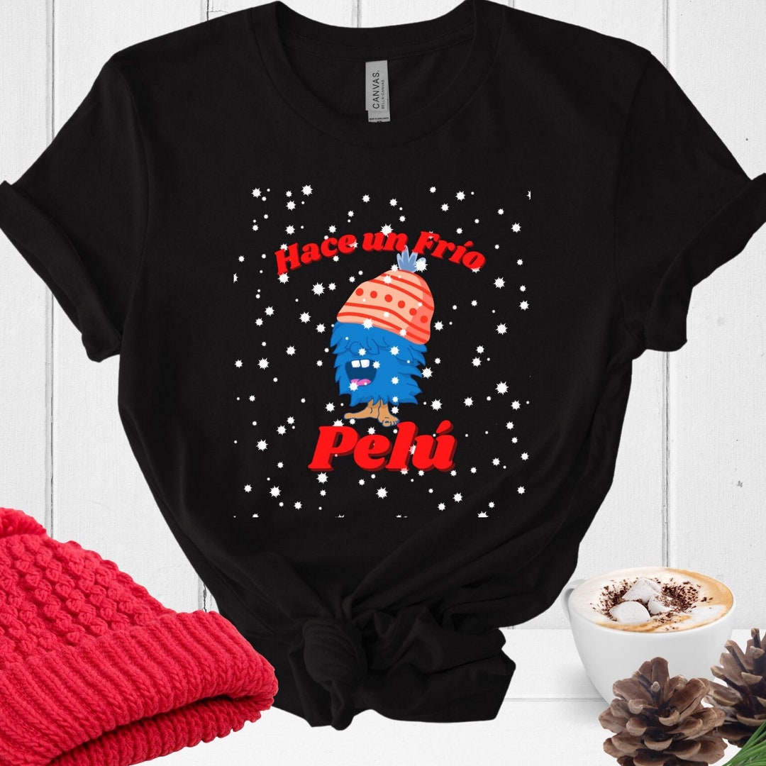 Hace Un Frio Pelu T-shirt: Spanish Pun Winter Tee - Etsy