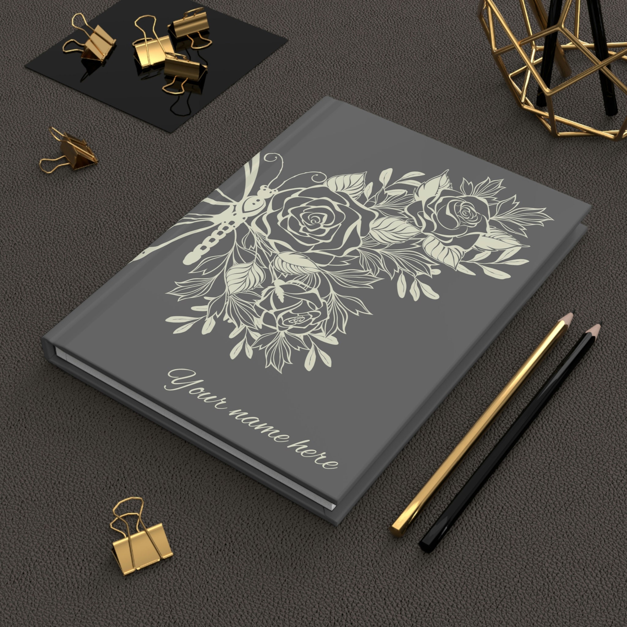 Personalized Journal Hardcover Journal Matte Finish Butterfly - Etsy