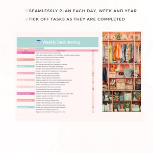 Decluttering Checklist Google Sheets, Declutter Checklist Spreadsheet ...