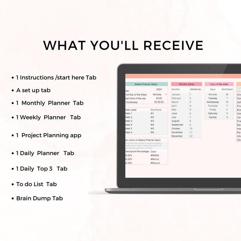 Time Blocking for Google Sheets, Task Tracker, Productivity Planner ...