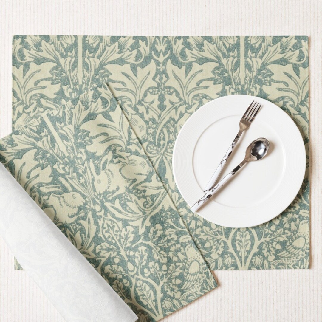 Easter William Morris "brer Rabbit" Easter Cotton Placemat-1 PC ...