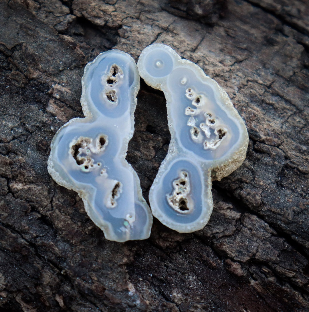 Natural Solar Quartz Pair Druzi Like Human Body Structure, Sliced ...