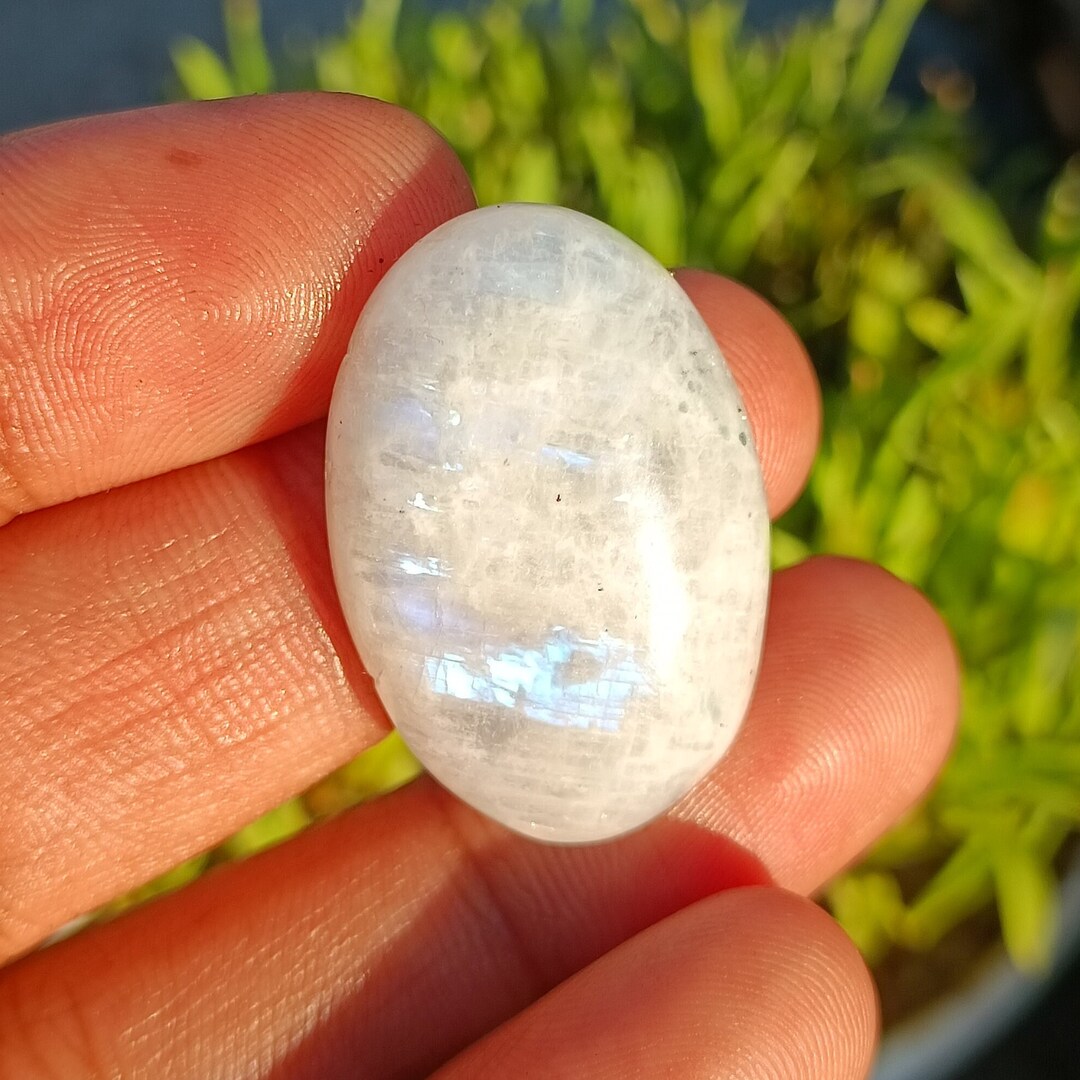 Natural Rainbow Moonstone Gemstone Amazing Moonstone Cabochon Loose ...
