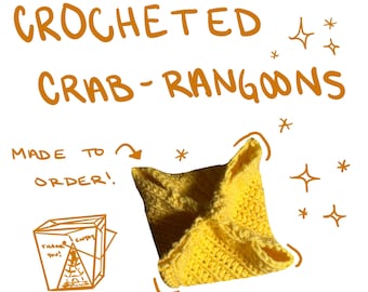 Crochet Crab Rangoon Pattern - Etsy