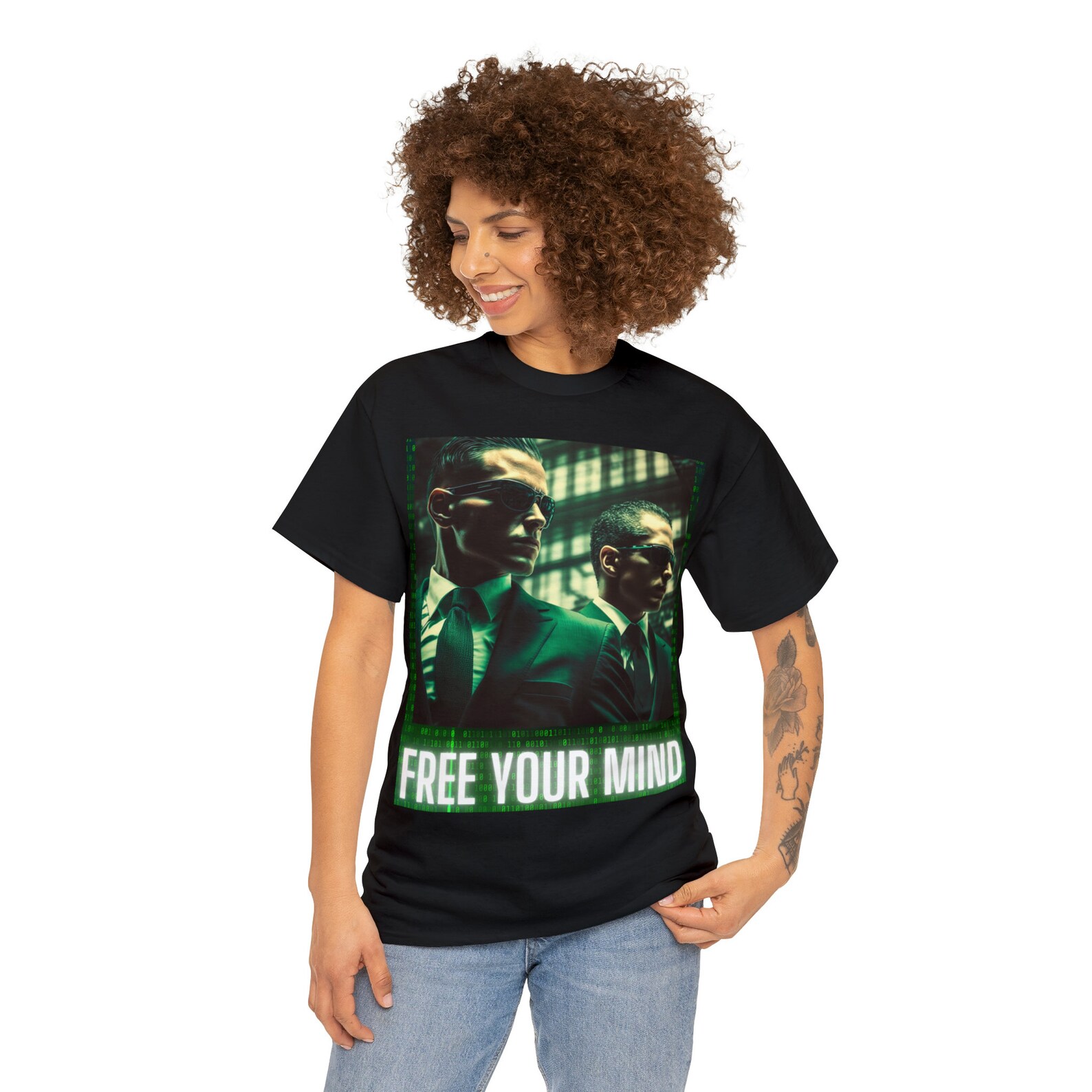 Matrix Inspired Free Your Mind Unisex Heavy Cotton Tee - Etsy
