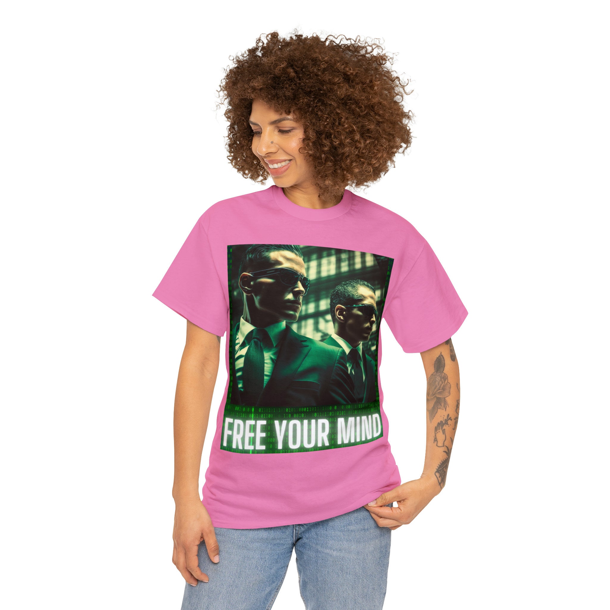 Matrix Inspired Free Your Mind Unisex Heavy Cotton Tee - Etsy
