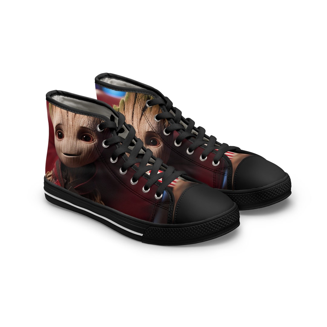 Inspired Baby Groot Women's High Top Sneakers - Etsy