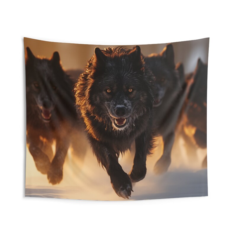 The Pack Indoor Wall Tapestries - Etsy