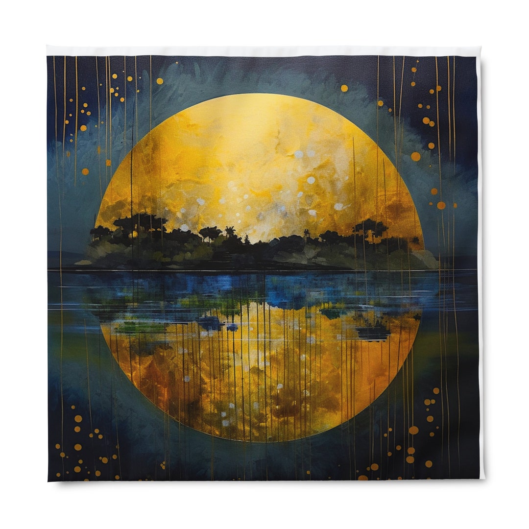 Still Moon, Still Lake Duvet Cover - Etsy