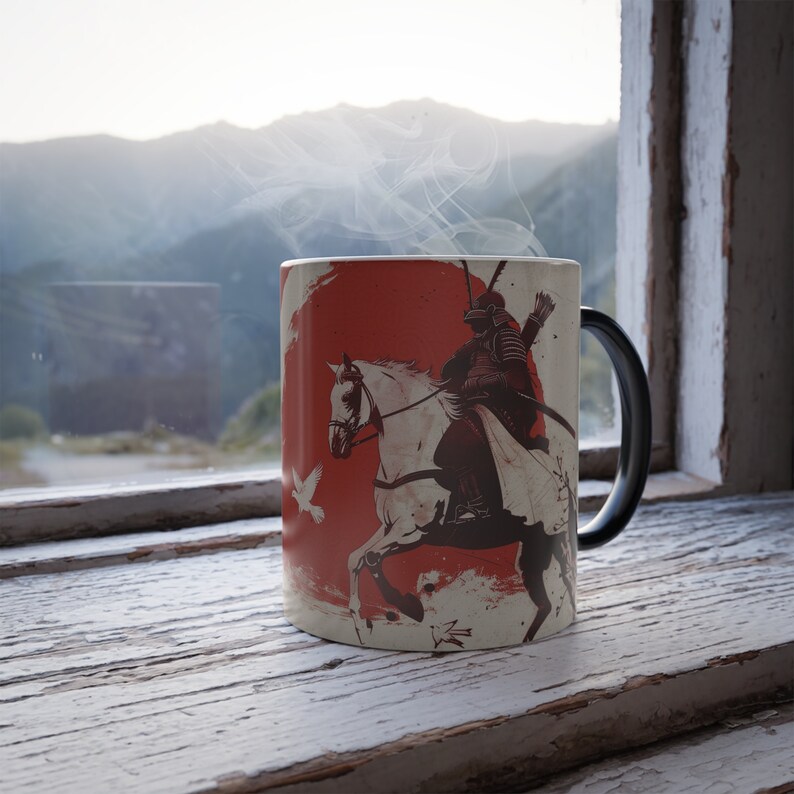 Samurai Color Morphing Mug, 11oz - Etsy
