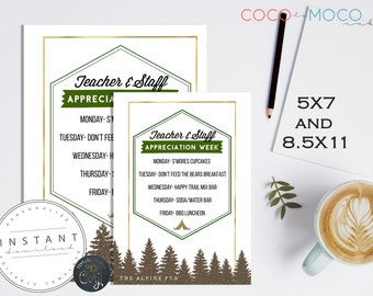 Camping Theme Teacher - Etsy