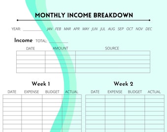 Income Breakdown - Etsy