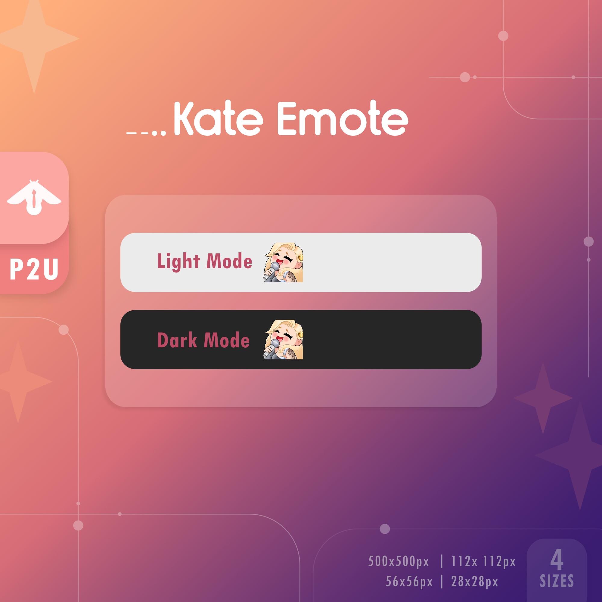 DBD Kate Sing Emote | Streamer Emote | Horror Emote for Twitch and ...