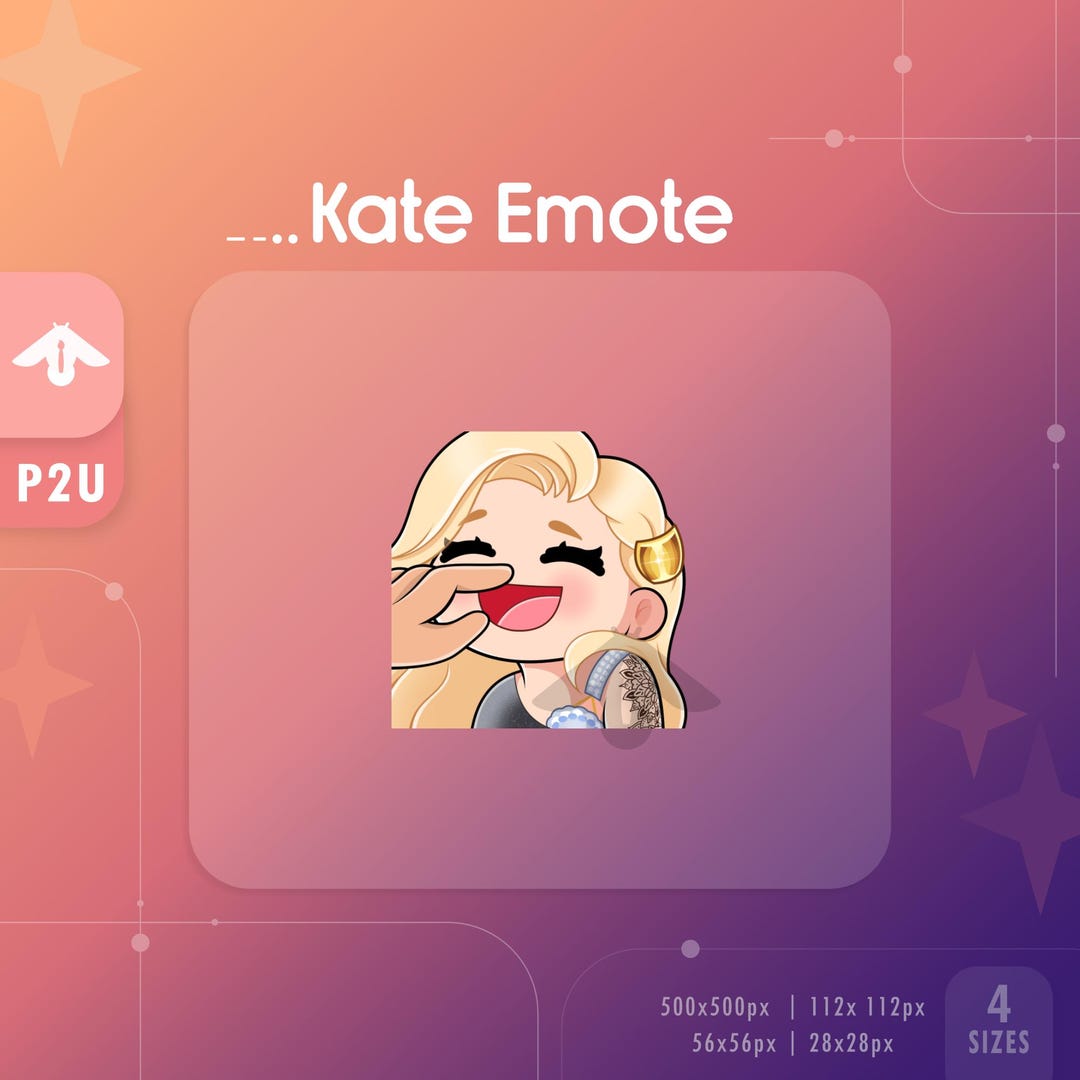 DBD Kate Boop Emote | Streamer Emote | Horror Emote for Twitch and ...