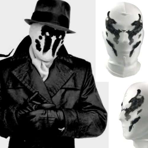 Rorschach Mask With REAL Moving Inkblots | Etsy
