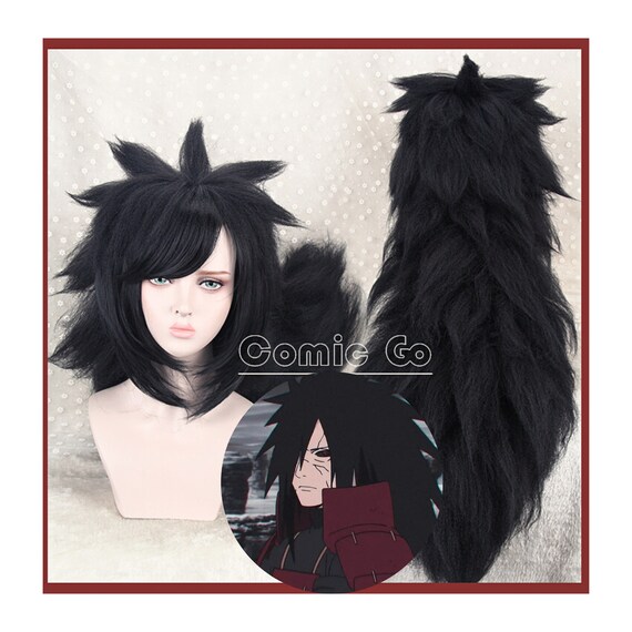 NARUTO Uchiha Madara Cosplay Wig - Etsy